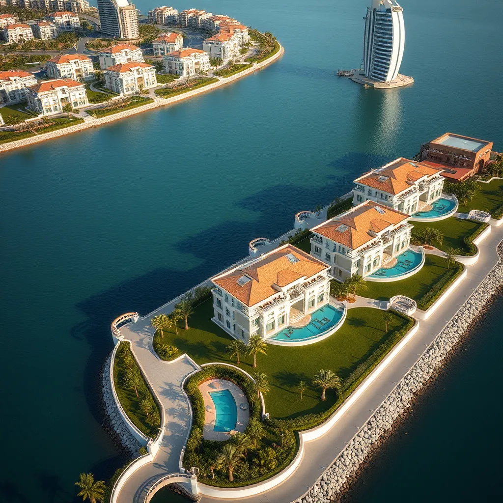 The Architectural Beauty of Palm Jumeirah's Fronds