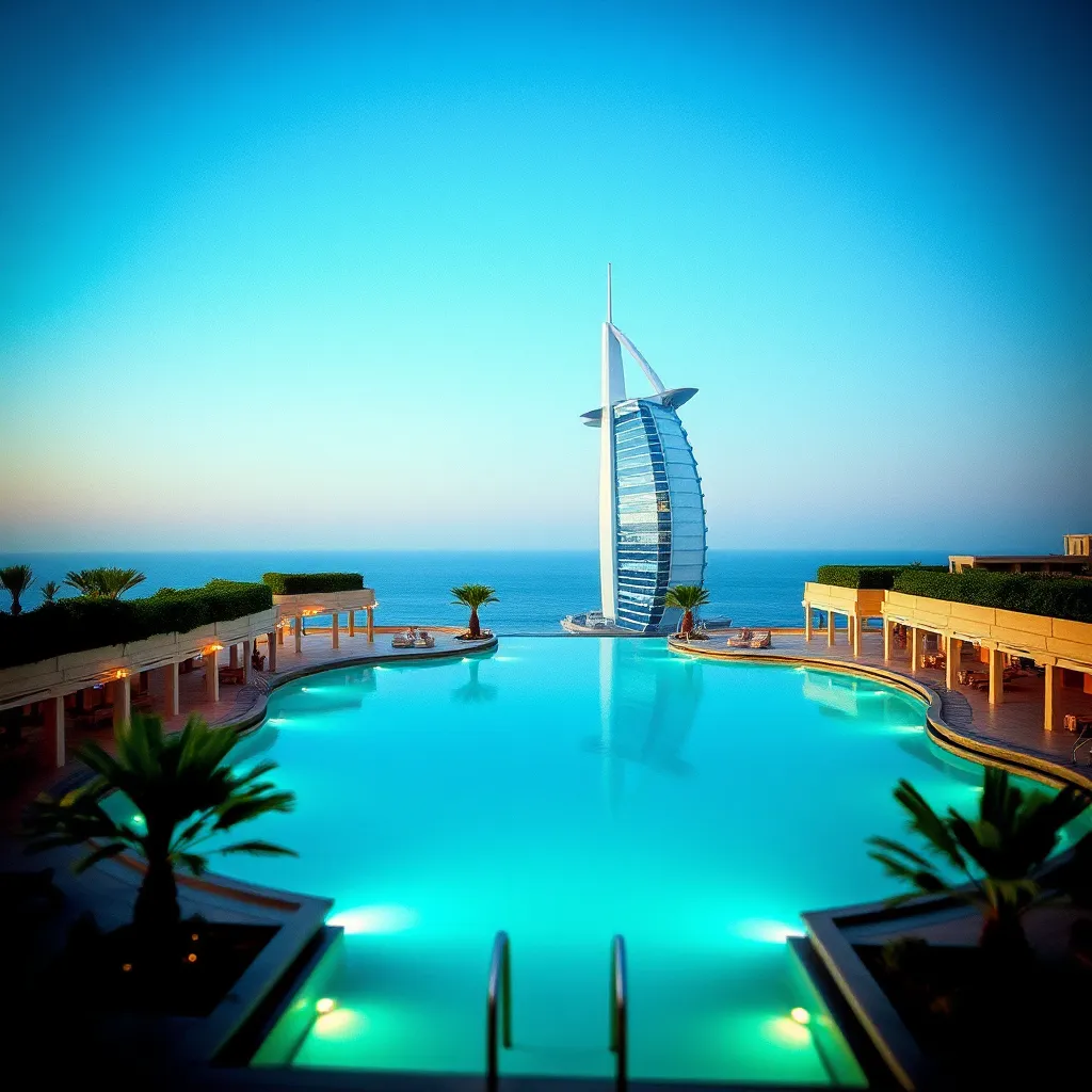 Discovering the Luxury of the Burj Al Arab Pool